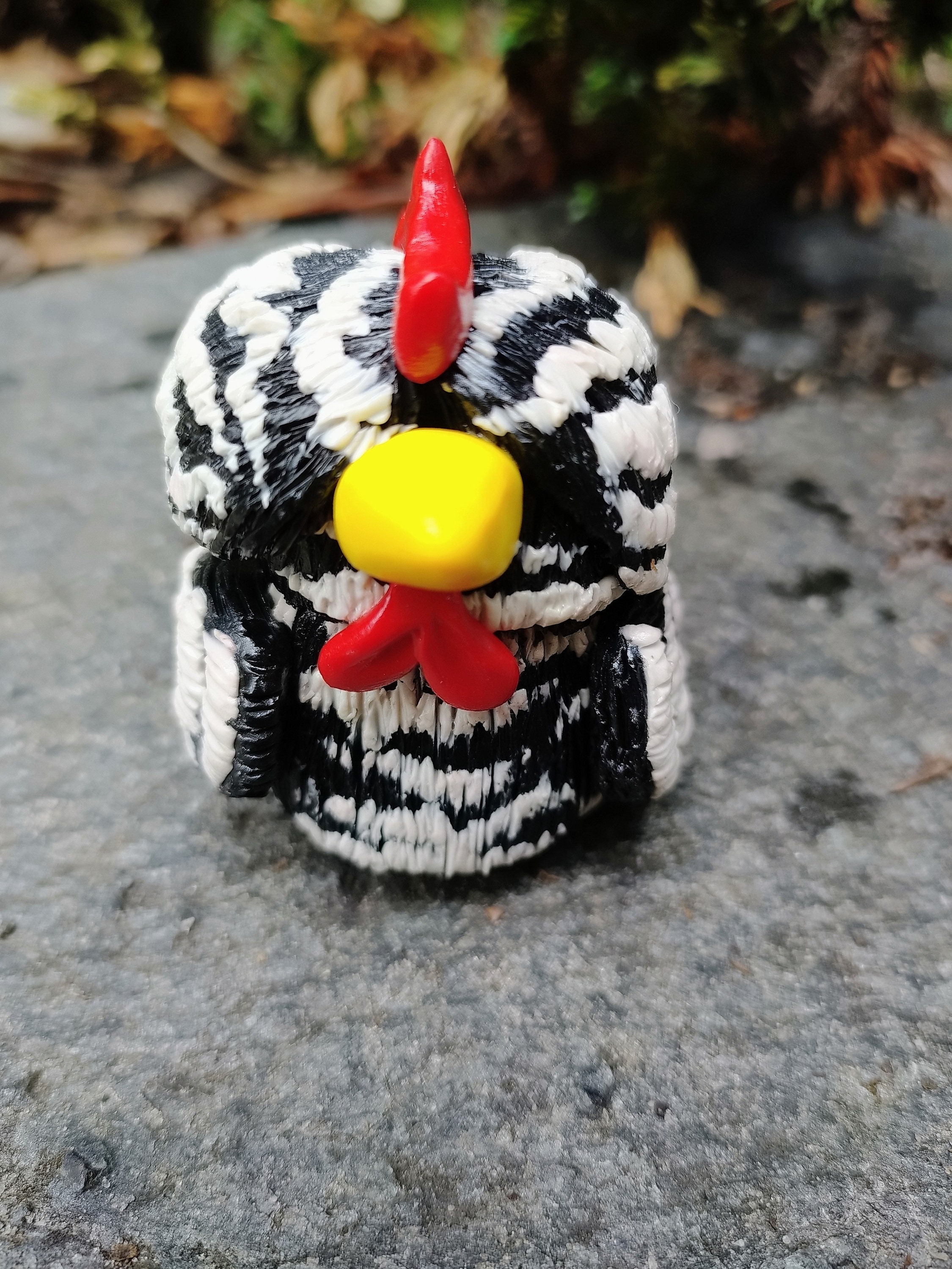 Rainbow Loom Minecraft Chicken