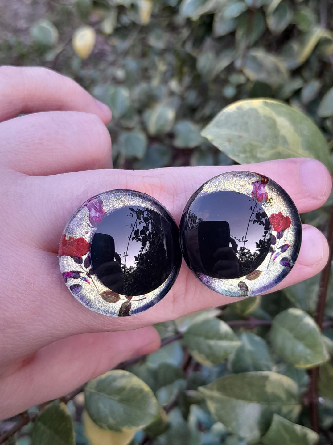 Safety Eyes, Sinker, Hand Painted Safety Eyes, Amigurumi, Crochet ...