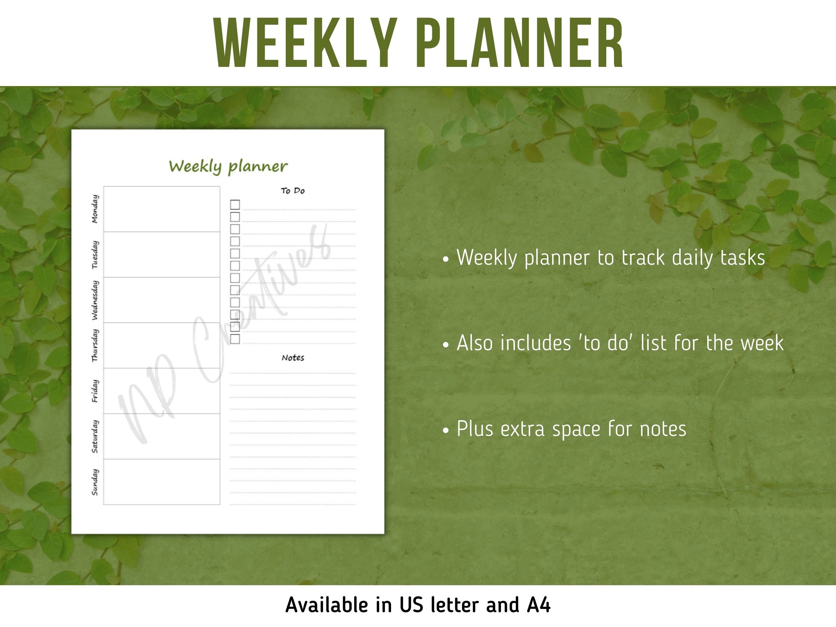 Garden Planner Printable, Gardening Journal, Plant Tracker, Garden ...