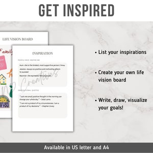 Goal Setting Planner, Daily Habit Tracker, Weekly and Monthly Goal ...