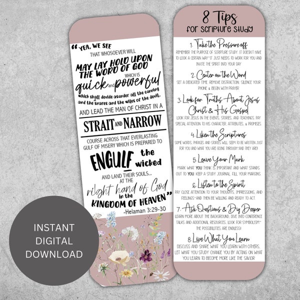 Scripture Printable - Etsy