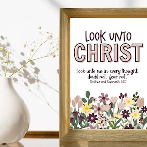 LDS 2025 Youth Theme, Look Unto Christ, Look Unto Me in Every Thought ...