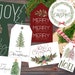 Editable Christmas Favor Cards, Printable Christmas Gift Tags ...