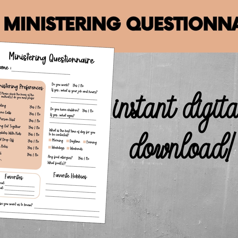 Ministering Interview - Etsy