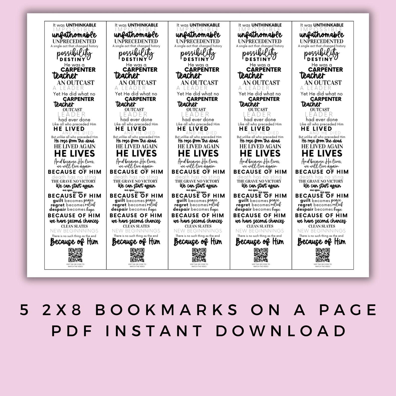 LDS Easter Handout, LDS Ministering Gift, LDS Young Women, Relief ...