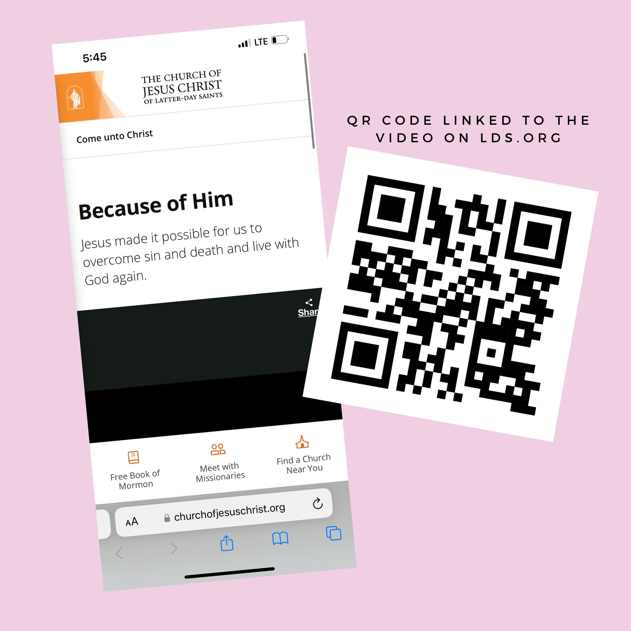 LDS Easter Handout, LDS Ministering Gift, LDS Young Women, Relief ...