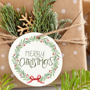 Editable Christmas Favor Cards, Printable Christmas Gift Tags ...