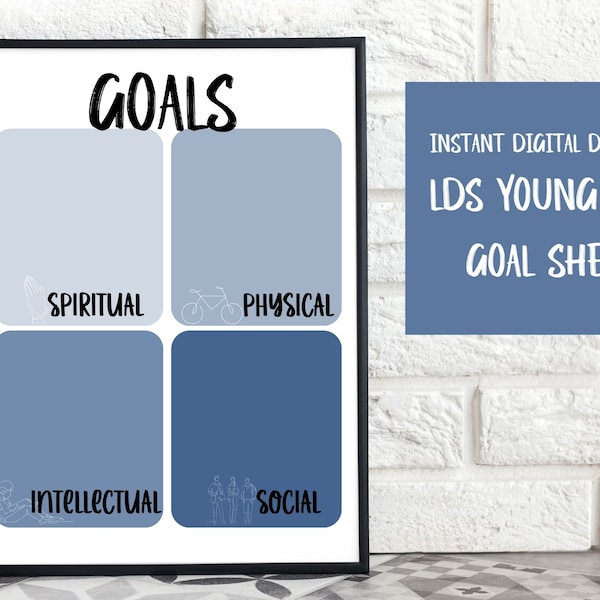 Children and Youth Social Intellectual Physical Spiritual Chart - Etsy ...