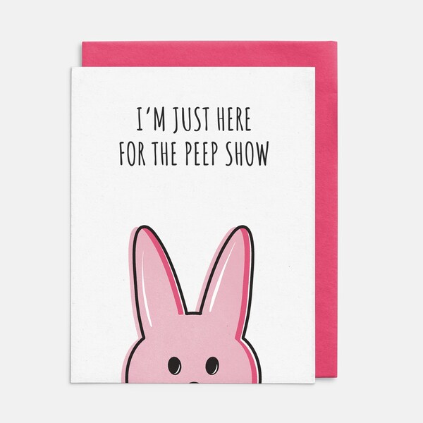 Peep Show Card - Etsy
