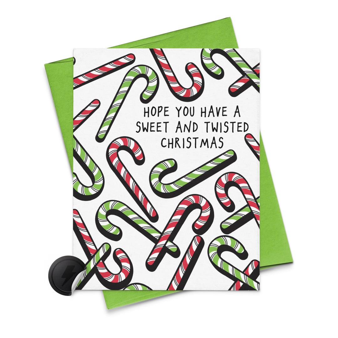 Gothic Christmas Card: Sweet & Sinister Holiday Greetings - Etsy