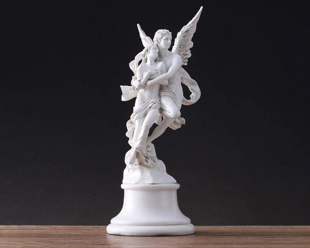 Eros and Psyche Statue, Greek Statue, Psyche Goddess, Eros God Statue ...