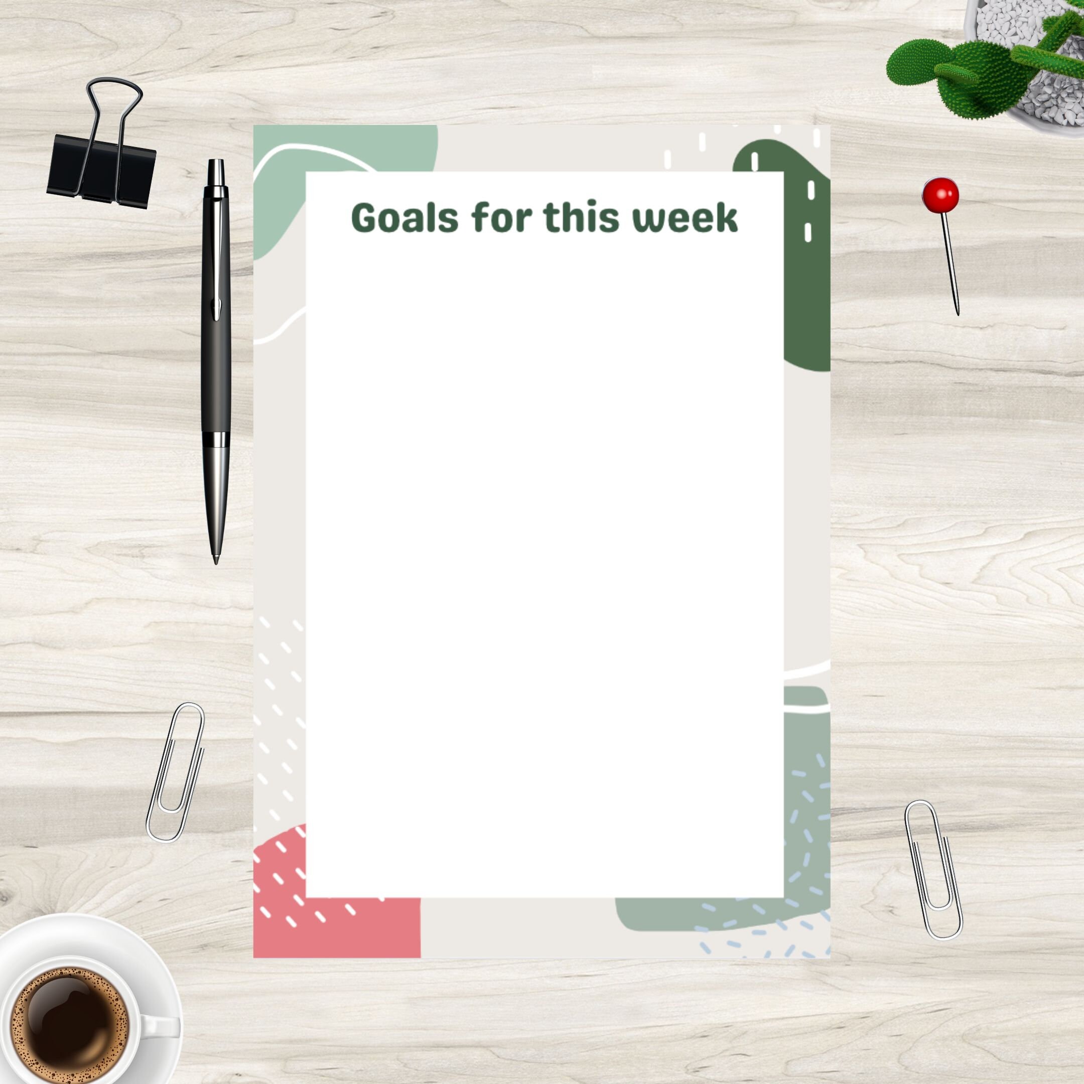 PRINTABLE Weekly Run Tracker and Training Log With Goals - Etsy