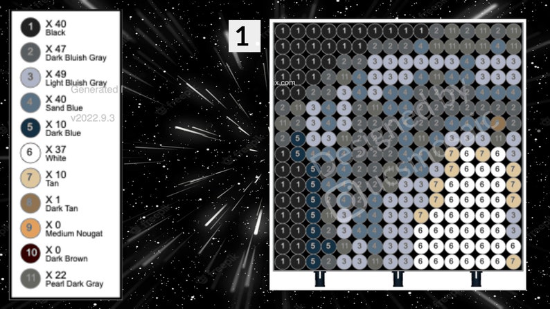 Custom Art Mosaic SW Instruction Manual - MNDLRN by Ucsmosaic - Etsy