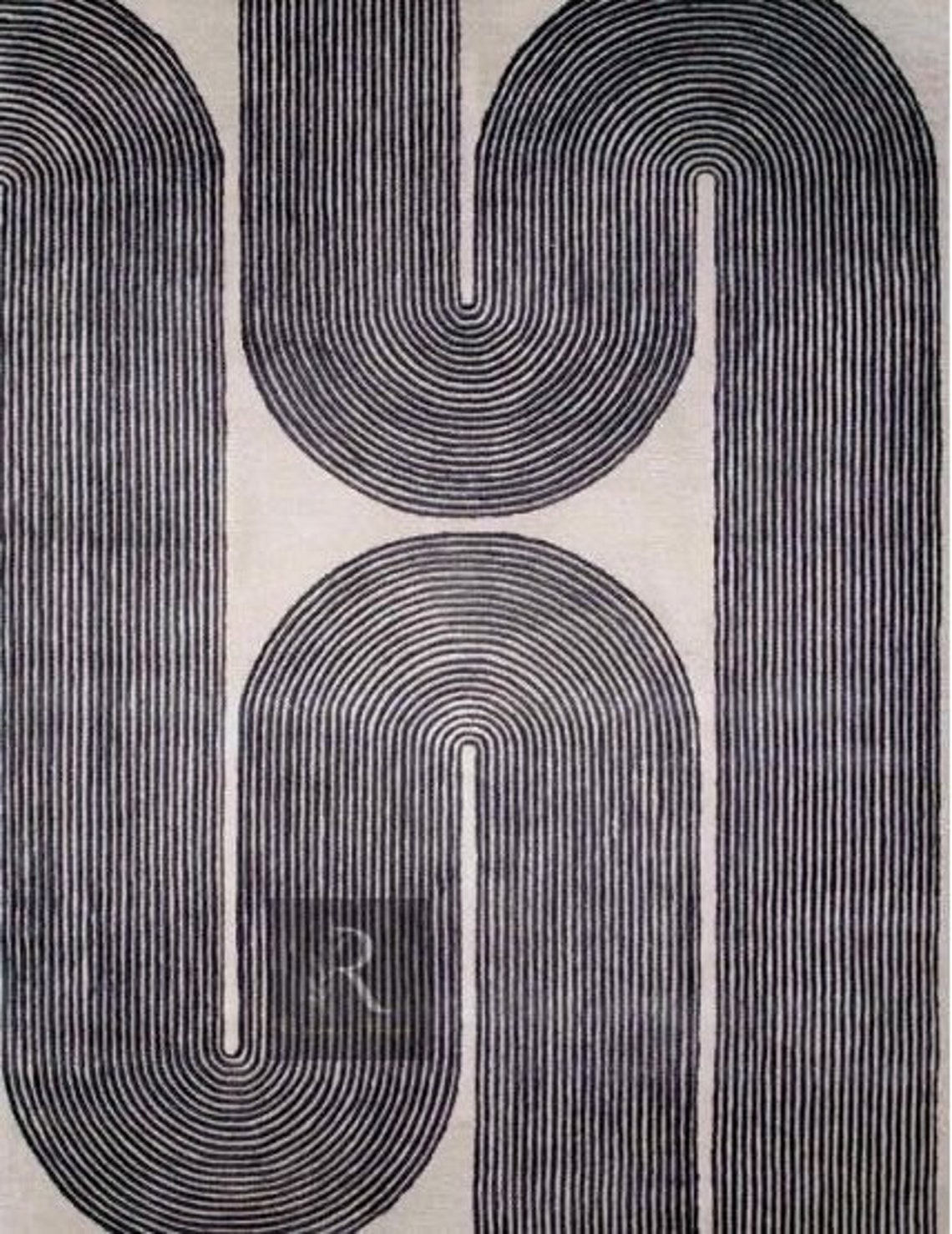 9X12 Hand Tufted Rug Handmade Top Quality Unique Area Rug in High Low ...