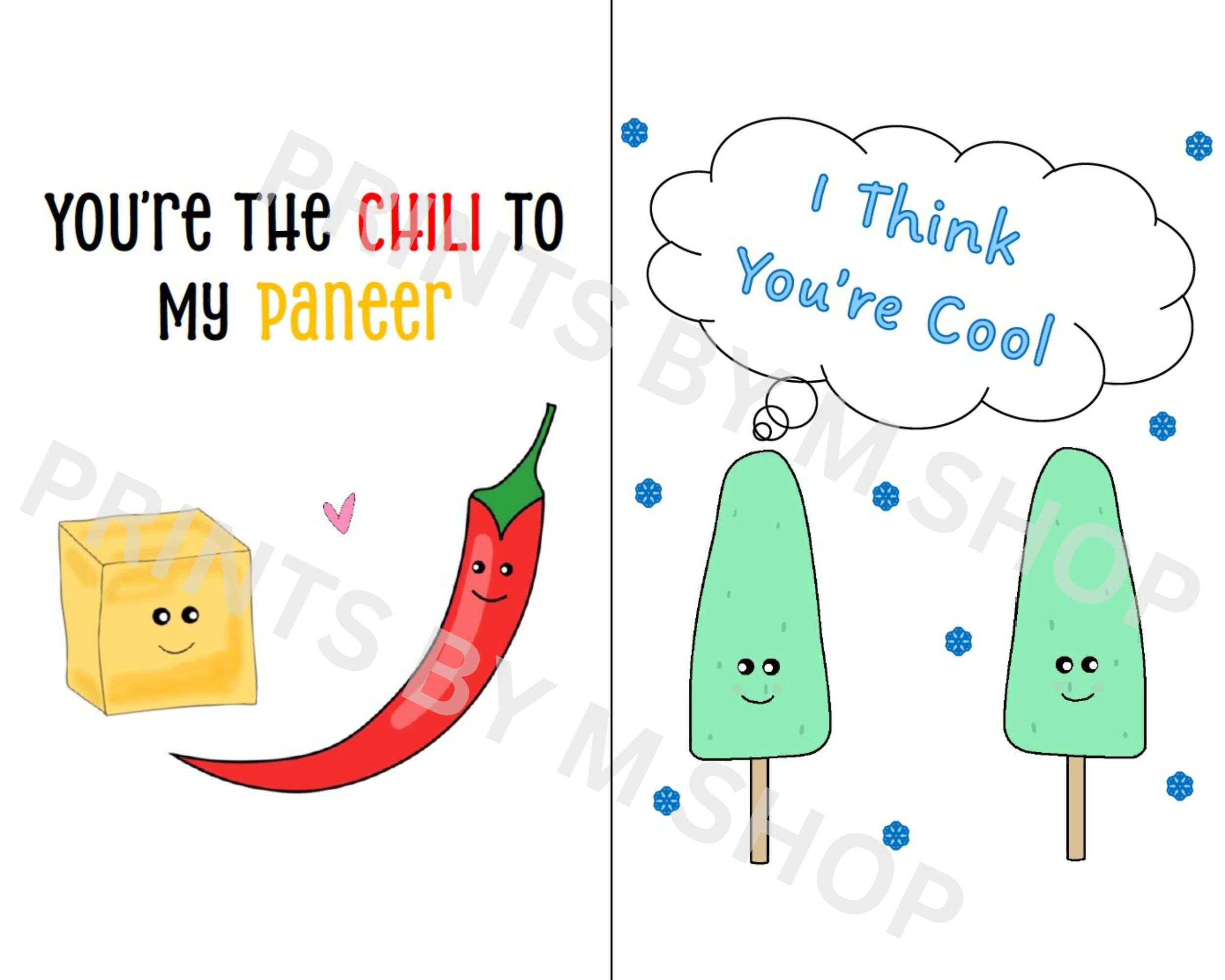 Digital/printable Assorted Desi Greeting Cards/cute Desi Greeting Cards ...