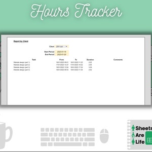 Hours Tracker | Google Sheets Dashboard | to Do Spreadsheet | To-do ...