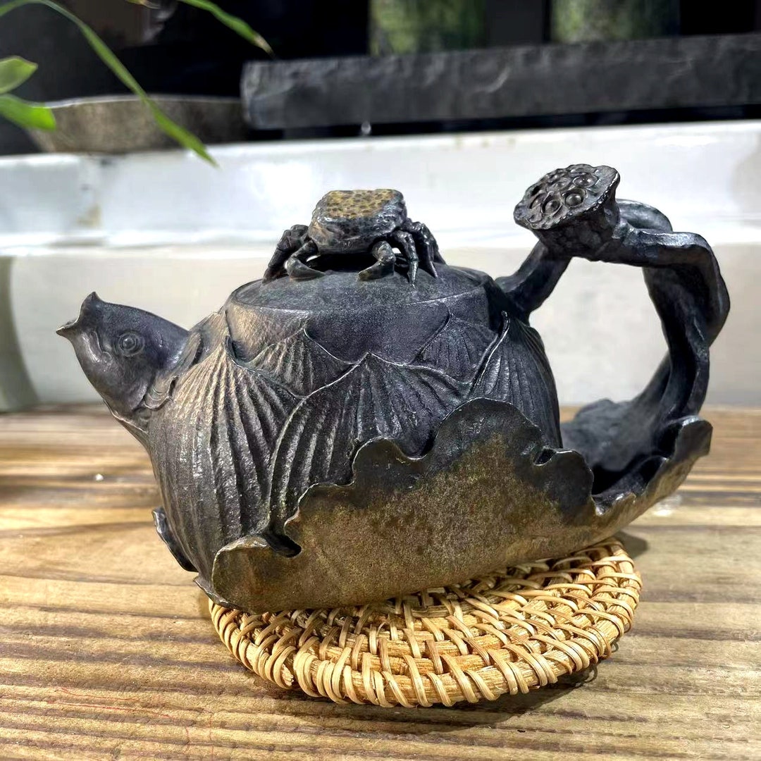 Exquisite Handcrafted Tea Pots for Tea Lovers Natural Rock Hand-carved ...