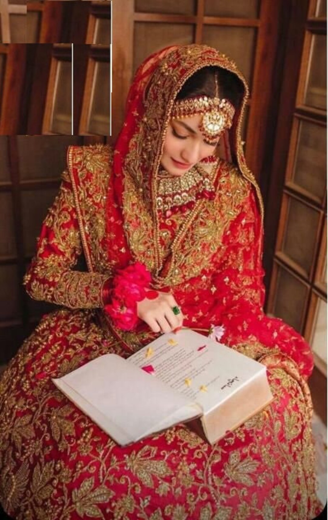 Designer Red Bridal Lehenga Embroidery Work Red Velvet Lehenga Choli ...