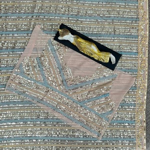 Multicolor Georgette With Sequence Embroidery Work Designer - Etsy