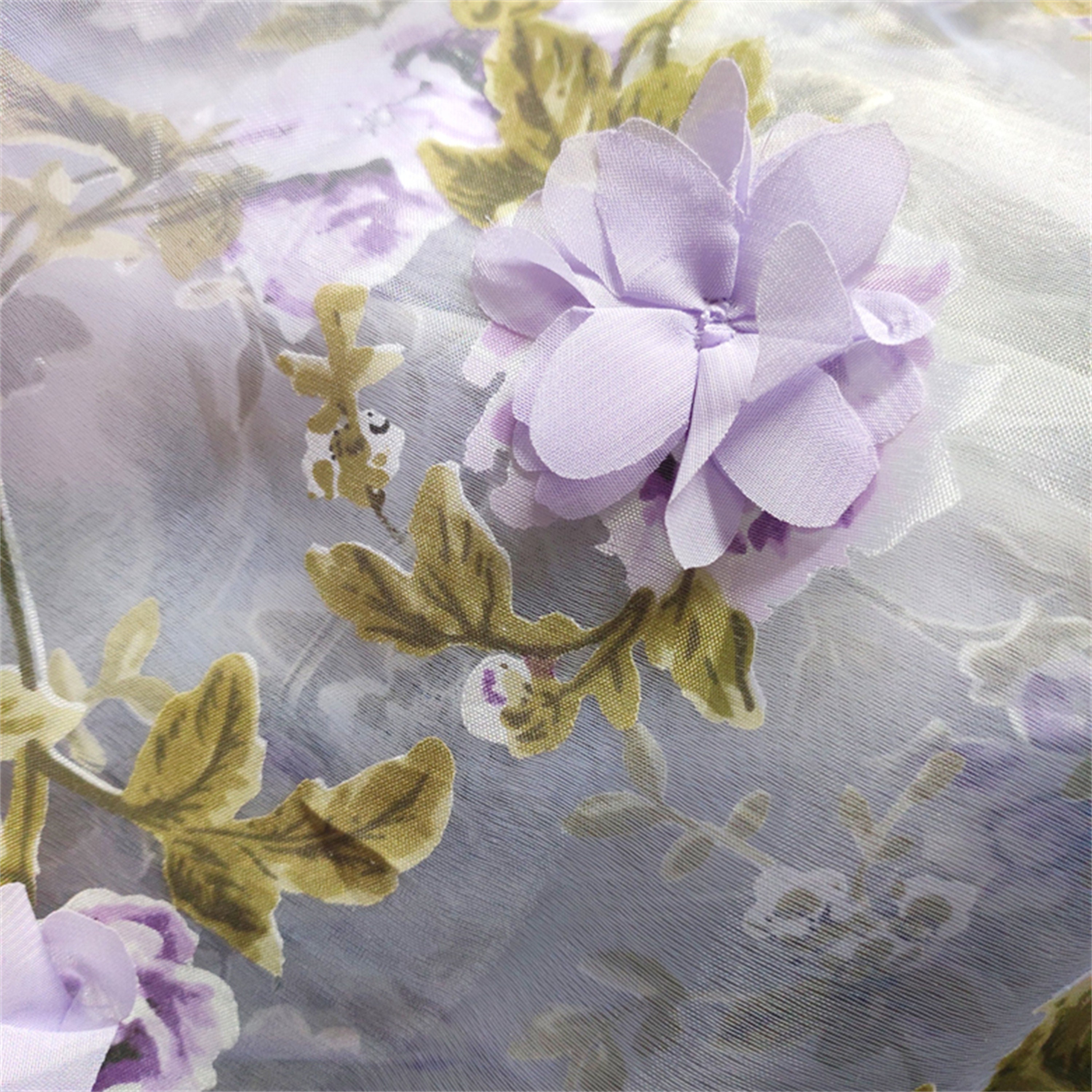 5 Colors 3D Flowers Organza Fabric for Ball Gown Beautiful - Etsy