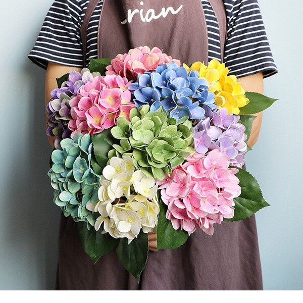 Real Touch Hydrangea - Etsy