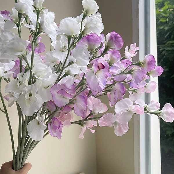 Sweet Pea Flowers - Etsy