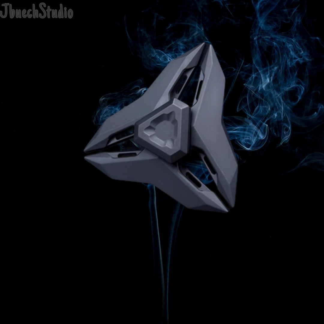 Guard PY EDC Fidget Spinner Three-leaf Finger Gyro Fidget Spinner Gift ...