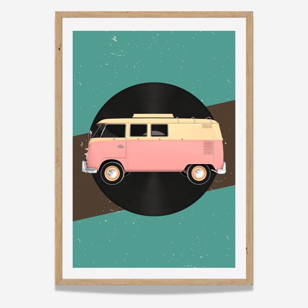 Volkswagen Poster - Etsy