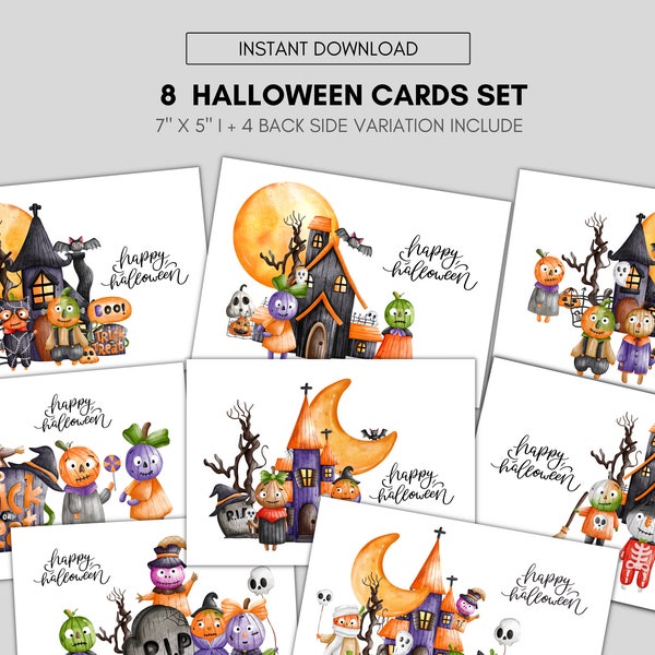 Happy Halloween Card - Etsy