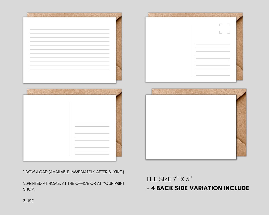 Printable Fall Card +template, Printable Autumn Card, Fall Greeting ...