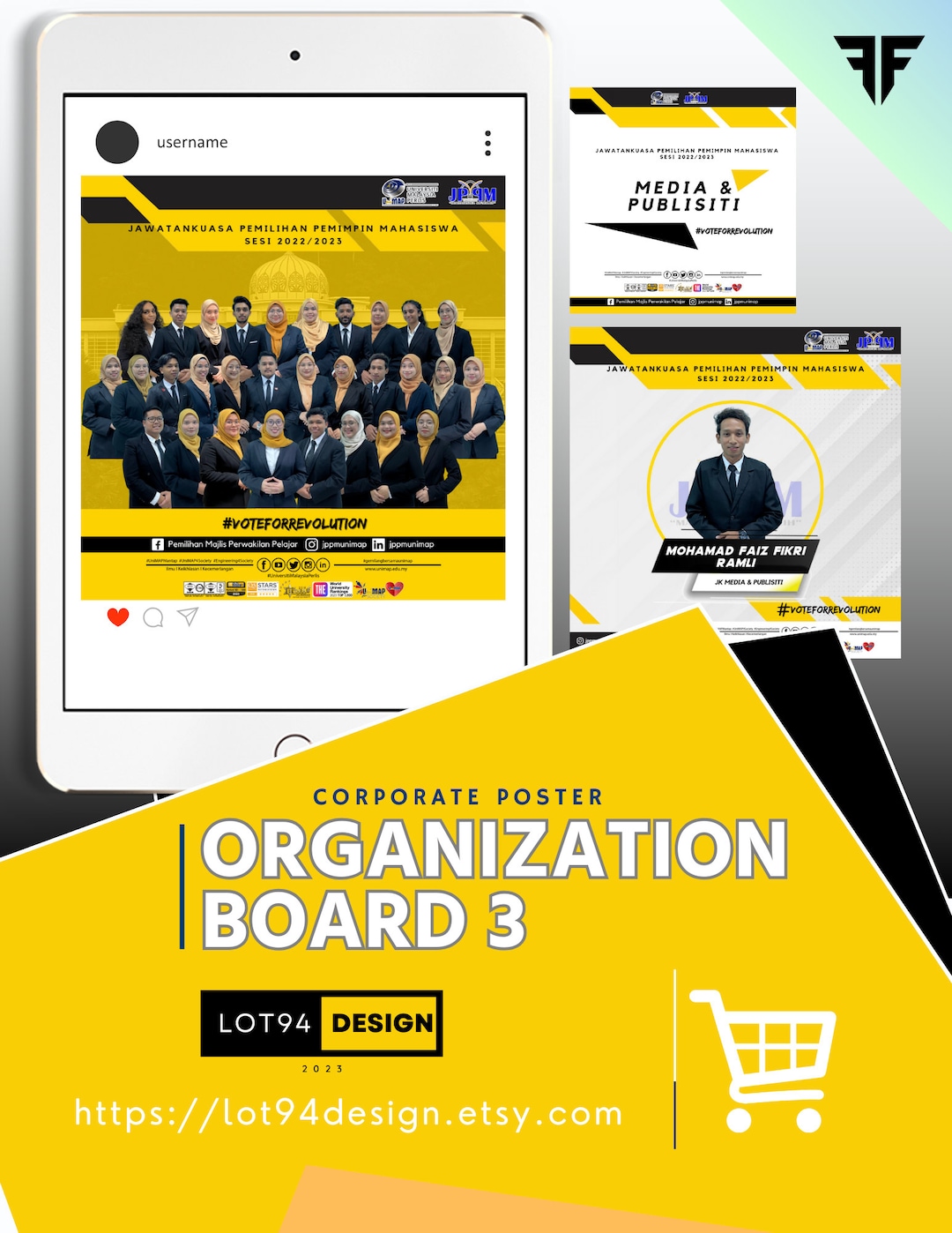 Template Canva- Organization/board/team Members (code: ORG3) - Etsy