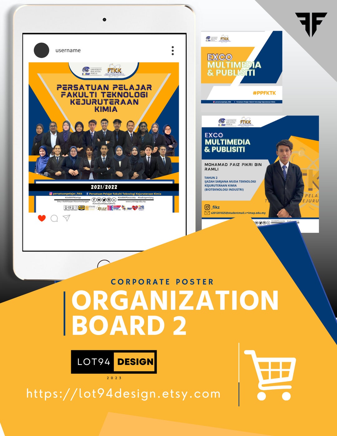 Template Canva- Organization/board/team Members (code: ORG2) - Etsy