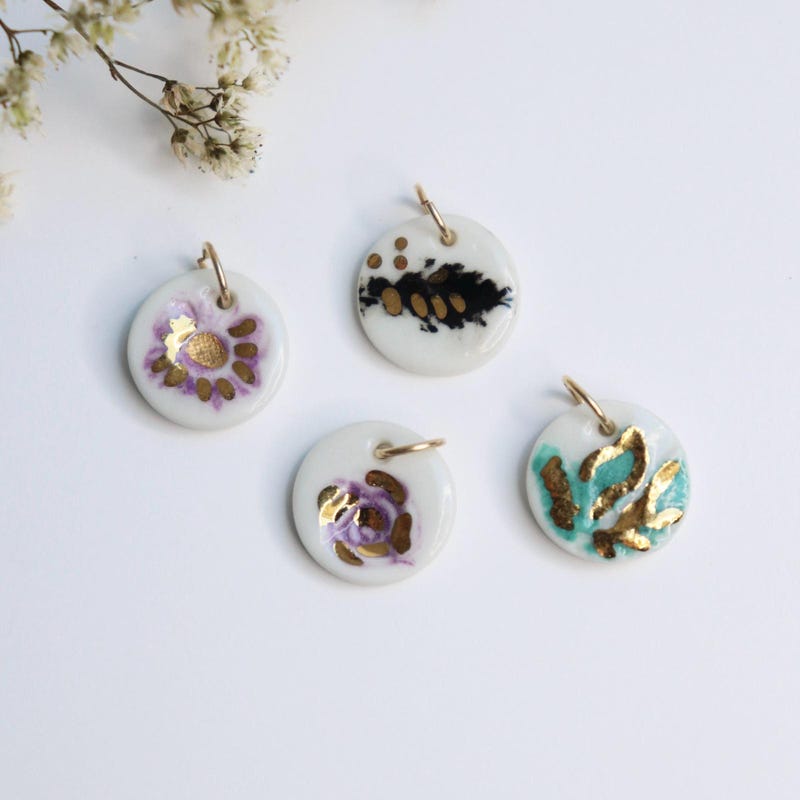 Ceramic Charm - Etsy