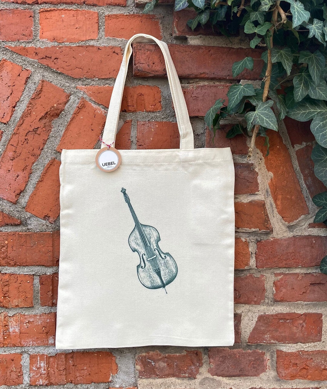 Personalizable Bass Double Bass Sheet Music Bag, Fabric Bag Bass, Tote ...