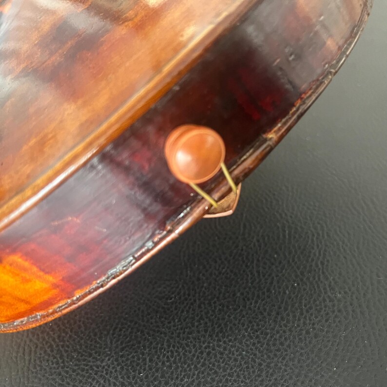 Bavarian Lion Head Violin Around 1850, Antique Violin Vintage String ...