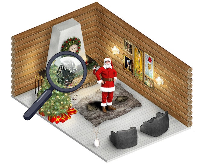 Christmas Mystery Game | Printable | Online | Detective | Puzzle ...