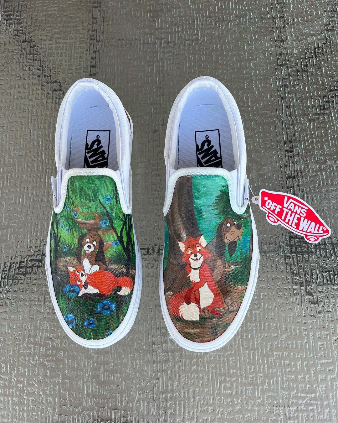 Custom Painted Vans - Etsy