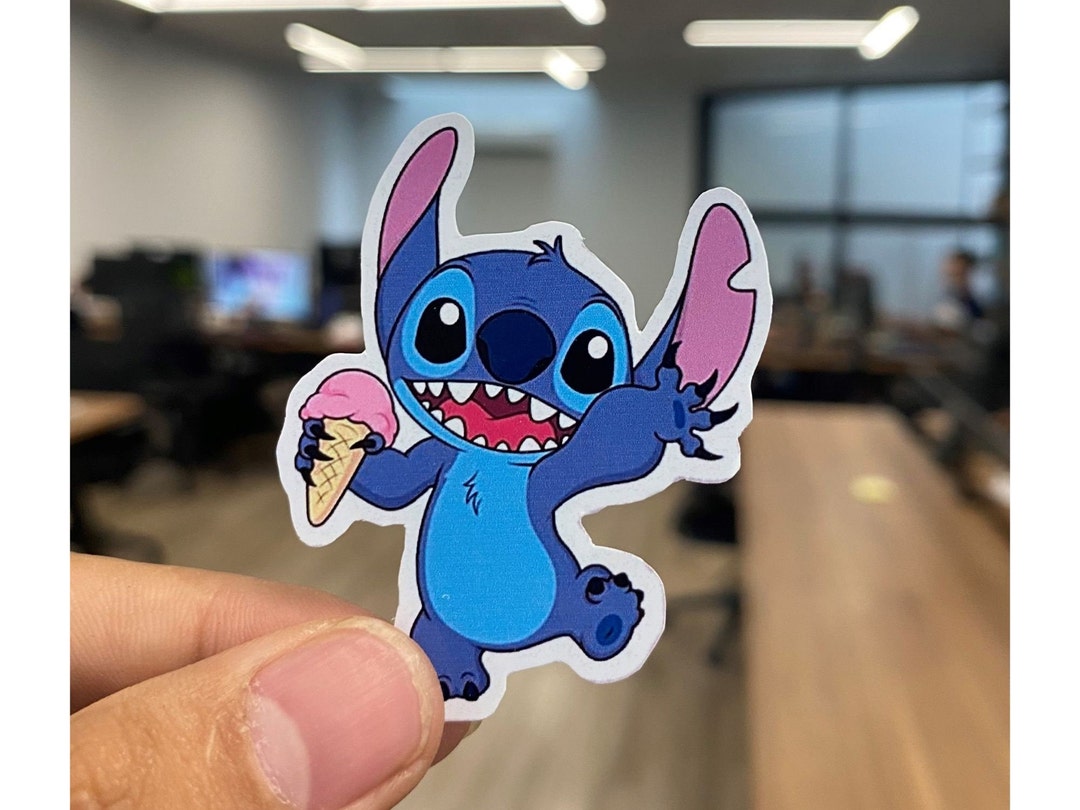 Gluttony Stitch Vinyl Stickers Disney Stickers Cute Stitch - Etsy