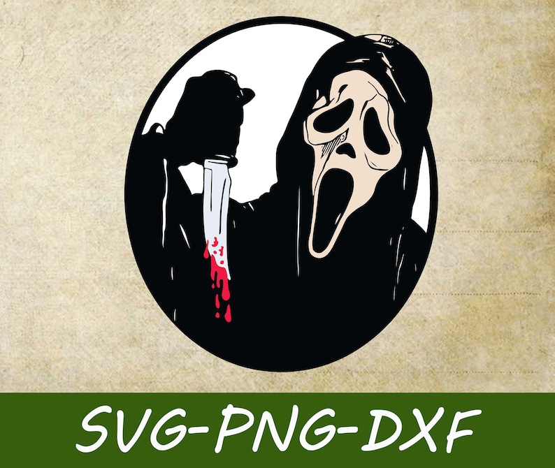 Ghostface Svg Horror Movie Character Svg Horror Friends Svg - Etsy