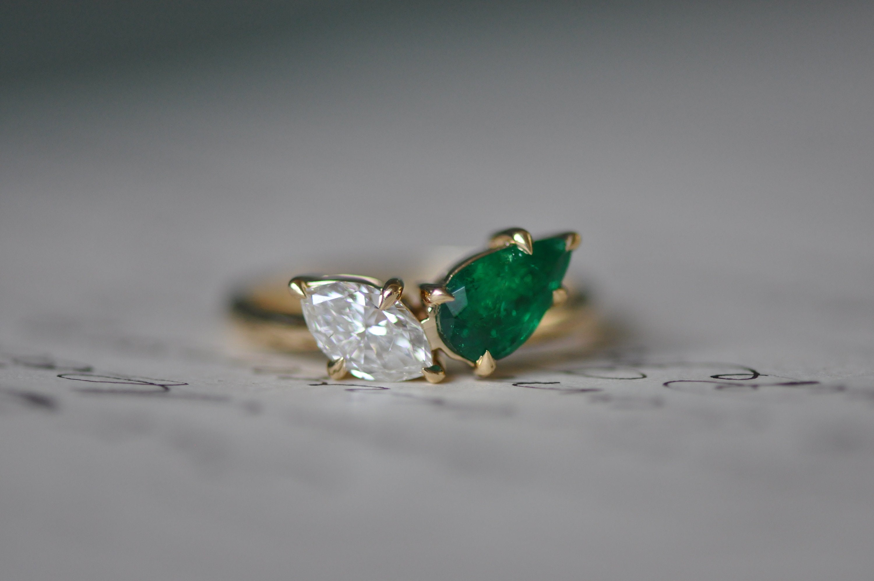 Unique engagement rings etsy store
