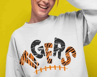 Tigers Team Png, Retro Tigers Red Black Tigers Distressed Vintage ...