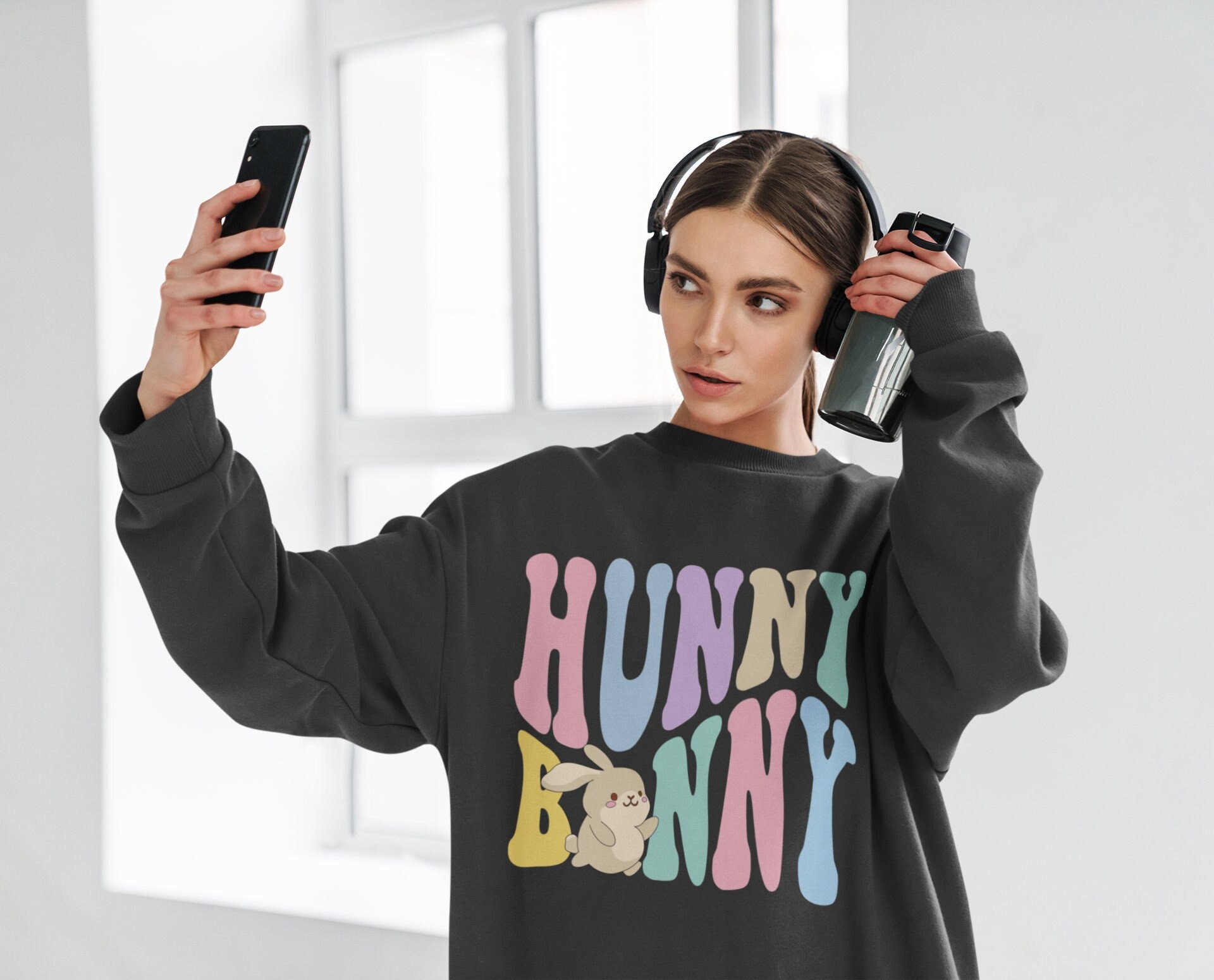 Hunny Bunny Png, Easter Bunny Png, Hunny Bunny Pastels Colors Letters ...