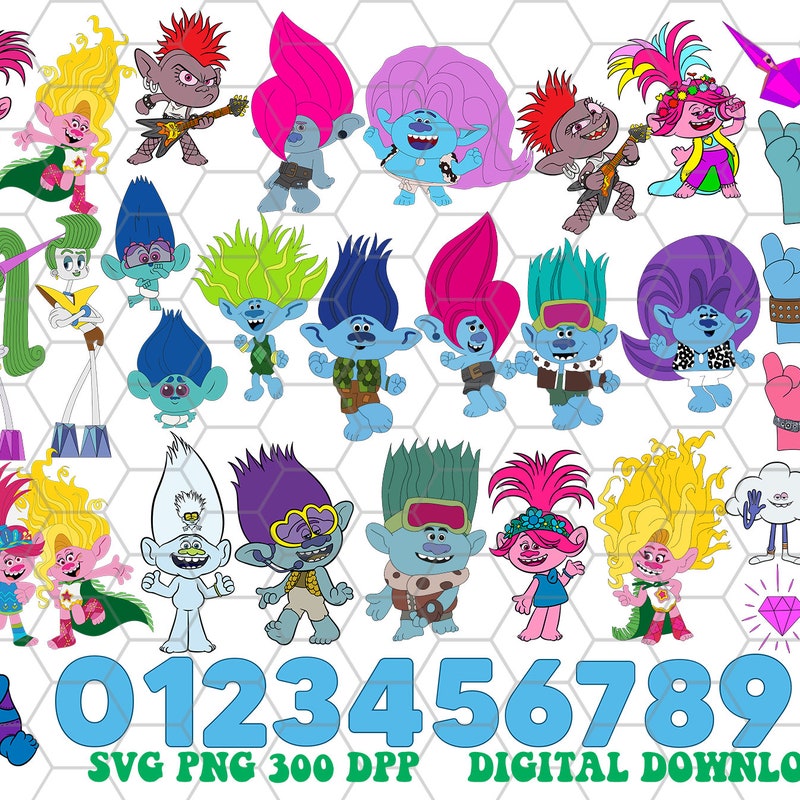 Troll Svg - Etsy