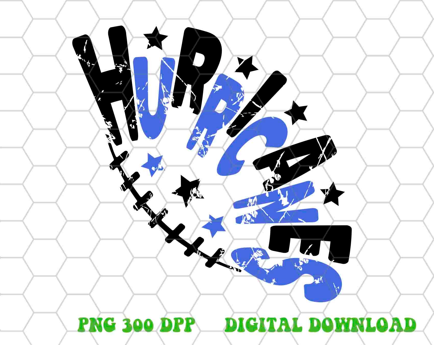 Hurricanes Png, Hurricanes Blue Black Letters Stars Ball Seam Design ...