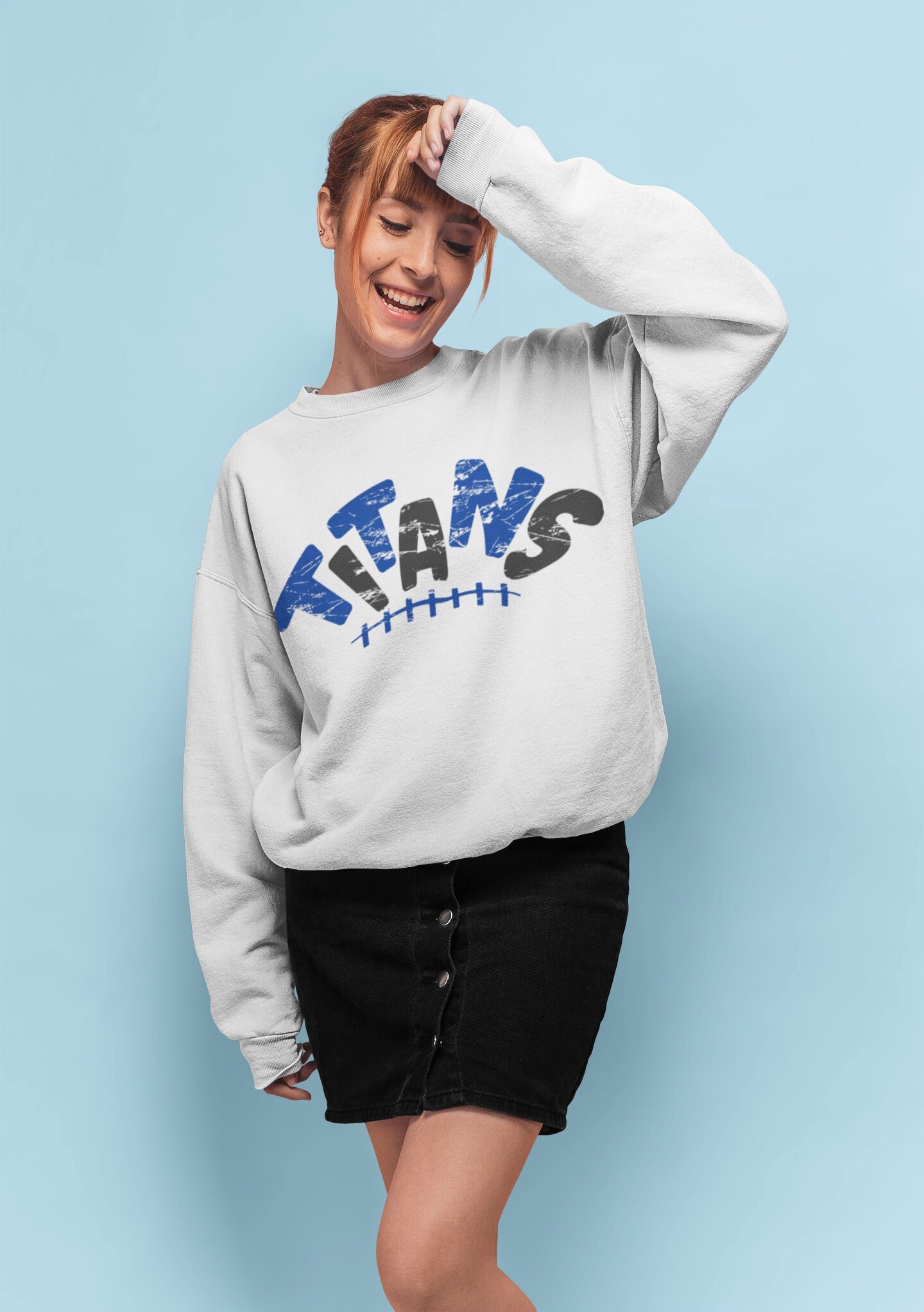 Titans Team Png, Retro Titans Black and Blue Distressed Vintage Letters ...