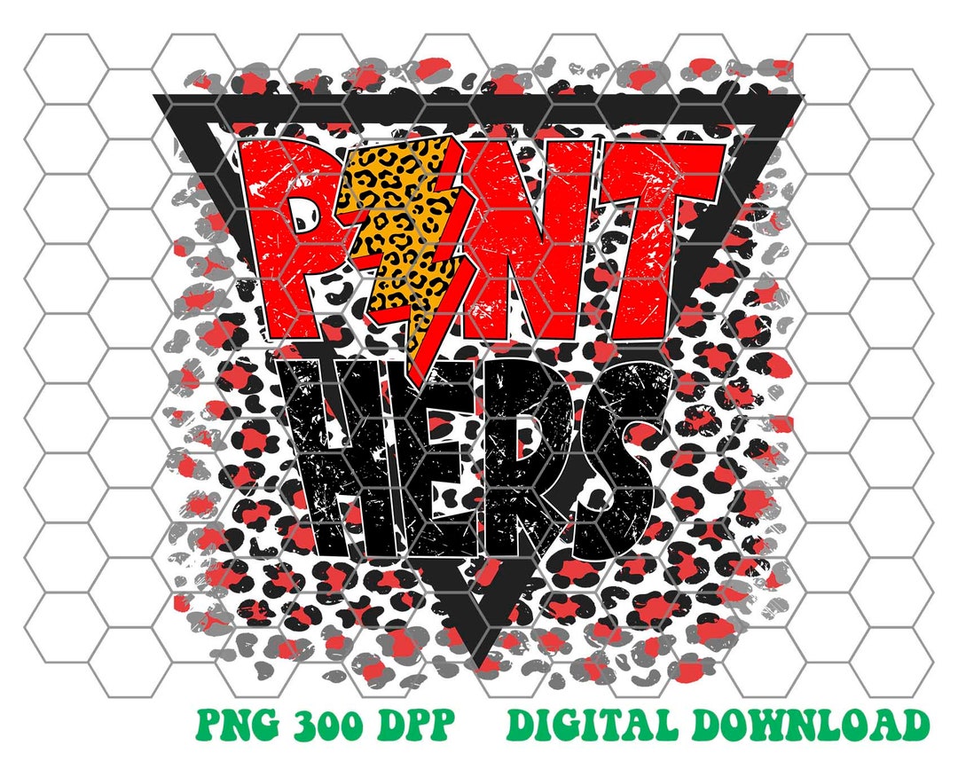 Panthers Png, Panthers Red Black Leopard Lightening Bolt Design Png ...