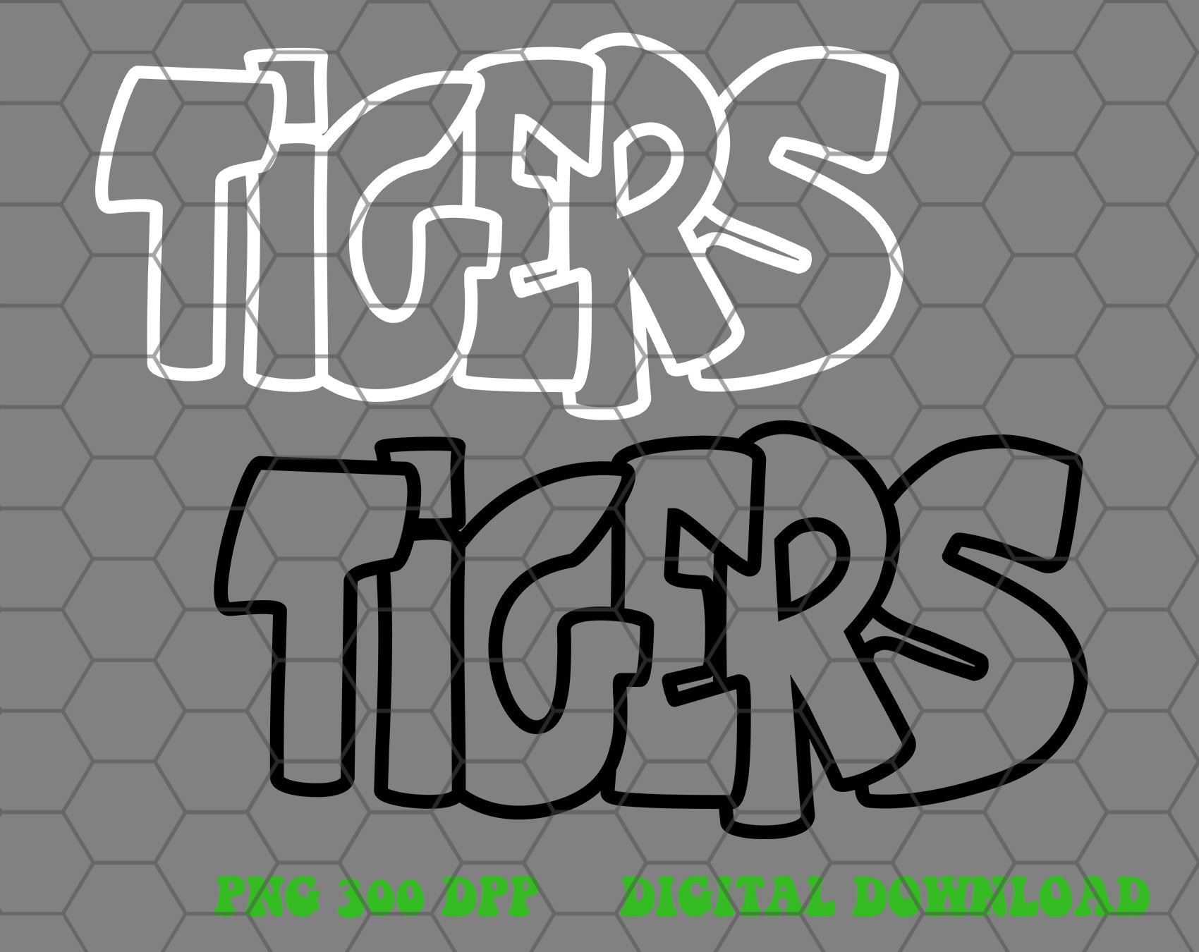Tigers Svg Png Retro Tigers Black and White Designs Vintage Cutting ...