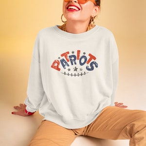 Patriots Png Patriots Navy and Red Retro Distressed Vintage - Etsy