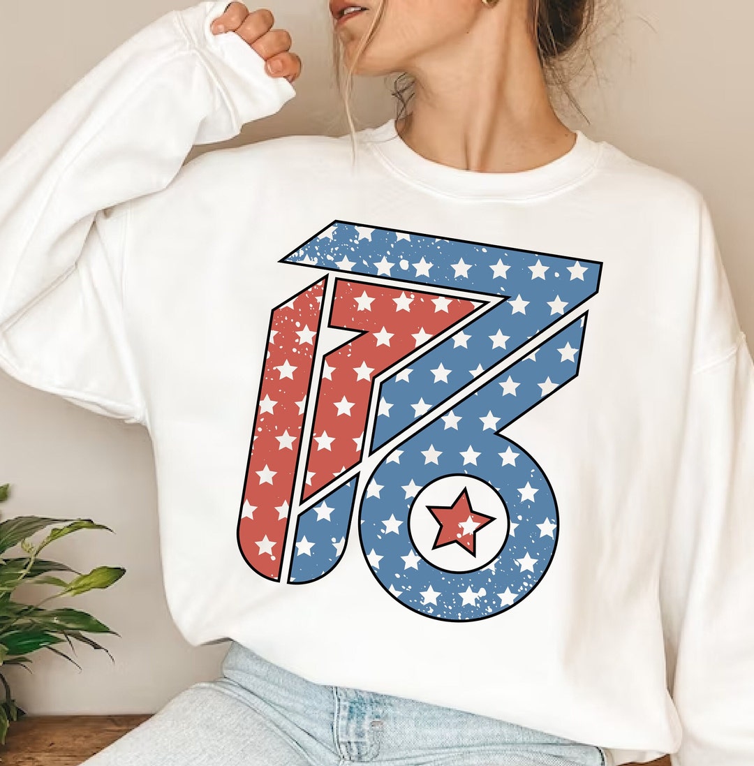 1776 Png, 1776 America 4th of July Png, Fourth of July Red White ...