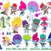 Bundle Designs of Trolls Clipart Svg Png 300 Dpi Quality Design for ...